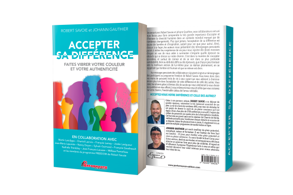 Livre Accepter sa différence - Robert Savoie